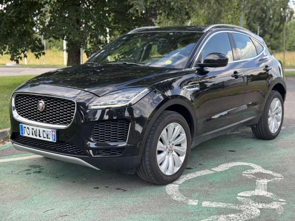 Black Jaguar E-Pace 2018 in Taurage, with an engine capacity of 2.00 L and mileage of 163 thousand km for 12800 €, photo 1 on AUTOMOTO.COM.LV