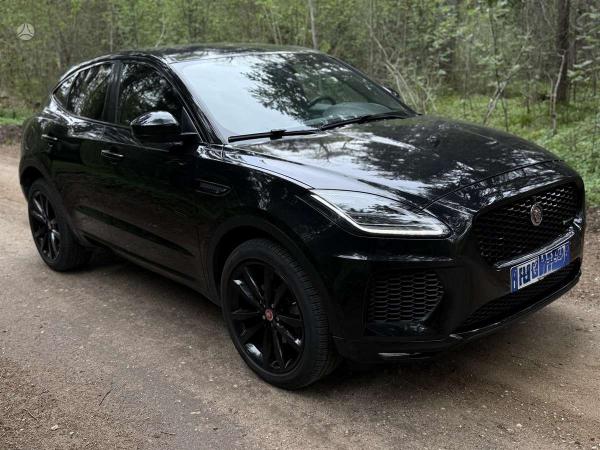 Melns Jaguar E-Pace 2018 Tauragė, ar dzinēja tilpumu 2.00 L un nobraukumu 176 tūkst. km par 12900 €, foto 4 vietnē AUTOMOTO.COM.LV