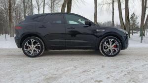 Melns Jaguar E-Pace 2019 Tauragė, ar dzinēja tilpumu 2.00 L un nobraukumu 130 tūkst. km par 15500 €, foto 9 vietnē AUTOMOTO.COM.LV