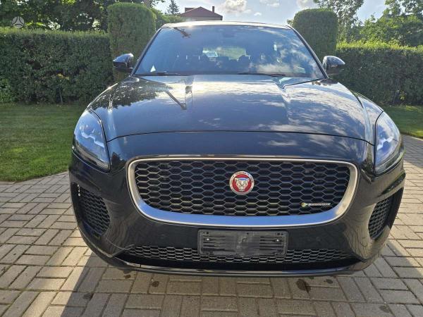 Black Jaguar E-Pace 2019 in Ukmerge, with an engine capacity of 2.00 L and mileage of 167 thousand km for 8950 €, photo 2 on AUTOMOTO.COM.LV