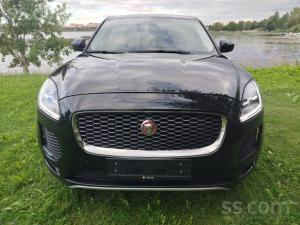 Black Jaguar E-Pace 2019 in Riga, with an engine capacity of 2.00 L and mileage of 209 thousand km for 9900 €, photo 6 on AUTOMOTO.COM.LV