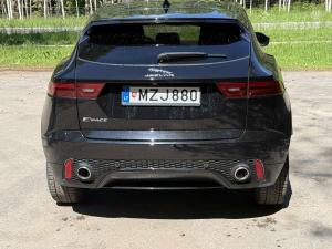 Black Jaguar E-Pace 2019 in Vilnius, with an engine capacity of 2.00 L and mileage of 52 thousand km for 17000 €, photo 5 on AUTOMOTO.COM.LV