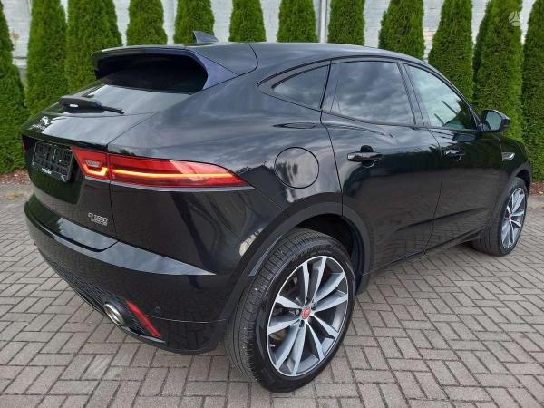 Jaguar E-Pace 2019 in Siauliai on AUTOMOTO.COM.LV Black Jaguar E-Pace 2019 in Siauliai, with an engine capacity of 2.00 L and mileage of 167 thousand km for 12950 €, photo 4 on AUTOMOTO.COM.LV