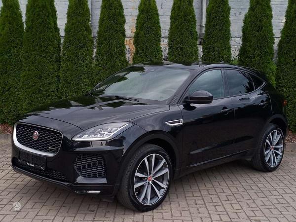 Jaguar E-Pace 2019 in Siauliai on AUTOMOTO.COM.LV Black Jaguar E-Pace 2019 in Siauliai, with an engine capacity of 2.00 L and mileage of 167 thousand km for 12950 €, photo 5 on AUTOMOTO.COM.LV