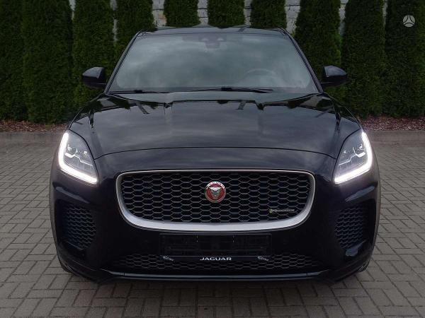 Jaguar E-Pace 2019 in Siauliai on AUTOMOTO.COM.LV Black Jaguar E-Pace 2019 in Siauliai, with an engine capacity of 2.00 L and mileage of 167 thousand km for 12950 €, photo 8 on AUTOMOTO.COM.LV