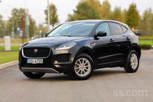 Black Jaguar E-Pace 2019 in Jelgava, with an engine capacity of 2.00 L and mileage of 193 thousand km for 13750 €, photo 1 on AUTOMOTO.COM.LV