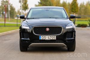 Black Jaguar E-Pace 2019 in Jelgava, with an engine capacity of 2.00 L and mileage of 193 thousand km for 13750 €, photo 3 on AUTOMOTO.COM.LV