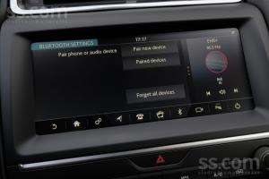Black Jaguar E-Pace 2019 in Jelgava, with an engine capacity of 2.00 L and mileage of 193 thousand km for 13750 €, photo 17 on AUTOMOTO.COM.LV
