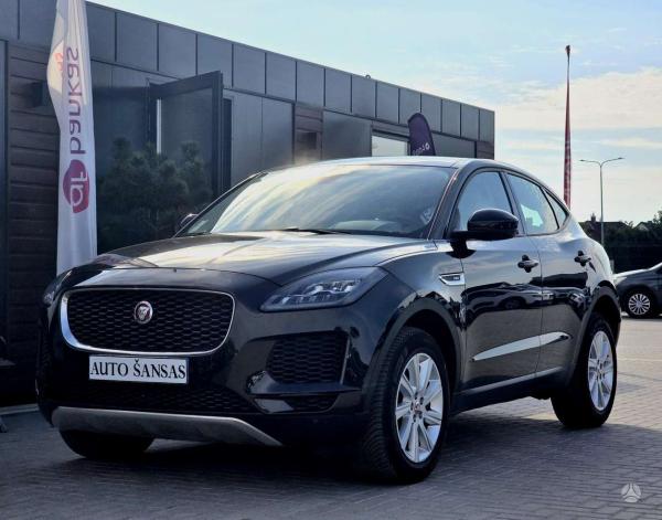Melns Jaguar E-Pace 2019 Tauragė, ar dzinēja tilpumu 2.00 L un nobraukumu 54 tūkst. km par 13400 €, foto 3 vietnē AUTOMOTO.COM.LV