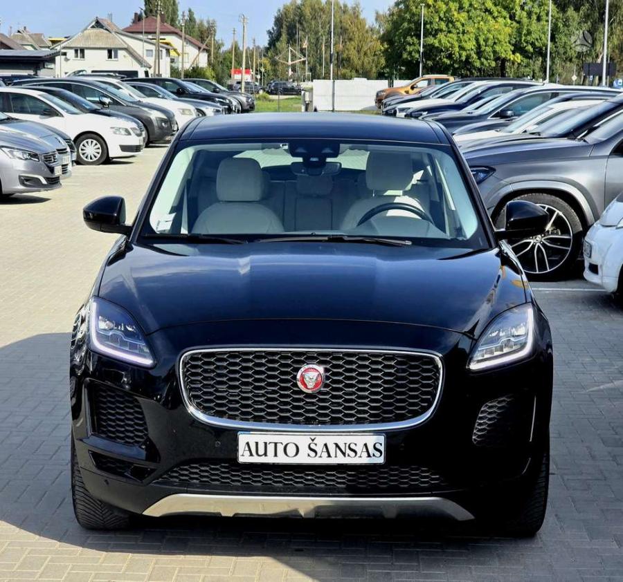 Black Jaguar E-Pace 2019 in Taurage, with an engine capacity of 2.00 L and mileage of 54 thousand km for 13400 €, photo 5 on AUTOMOTO.COM.LV