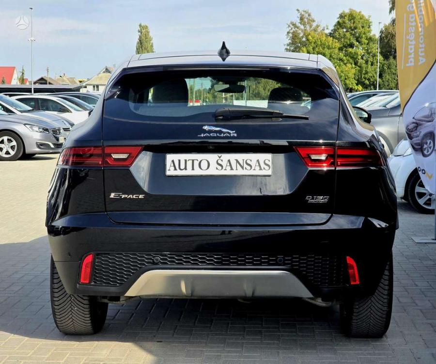 Black Jaguar E-Pace 2019 in Taurage, with an engine capacity of 2.00 L and mileage of 54 thousand km for 13400 €, photo 10 on AUTOMOTO.COM.LV
