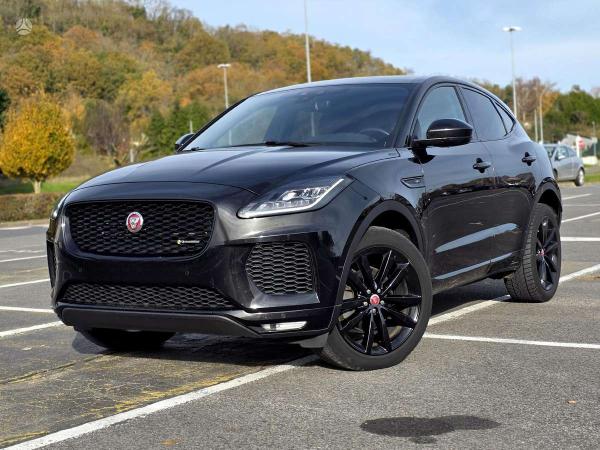 Black Jaguar E-Pace 2020 in Taurage, with an engine capacity of 2.00 L and mileage of 166 thousand km for 13000 €, photo 1 on AUTOMOTO.COM.LV