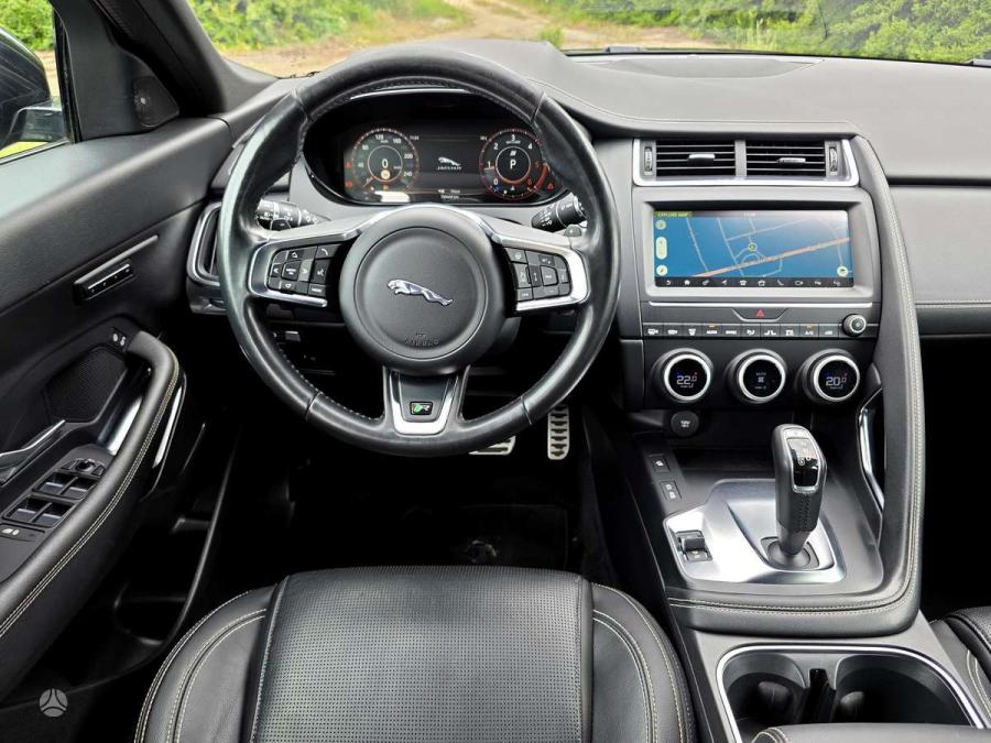 Melns Jaguar E-Pace 2020 Tauragė, ar dzinēja tilpumu 2.00 L un nobraukumu 160 tūkst. km par 13800 €, foto 12 vietnē AUTOMOTO.COM.LV
