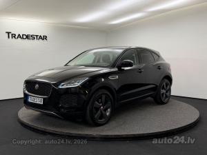 Melns Jaguar E-Pace 2019 Pērnava, ar dzinēja tilpumu 2.00 L un nobraukumu 155 tūkst. km par 19990 €, foto  vietnē AUTOMOTO.COM.LV