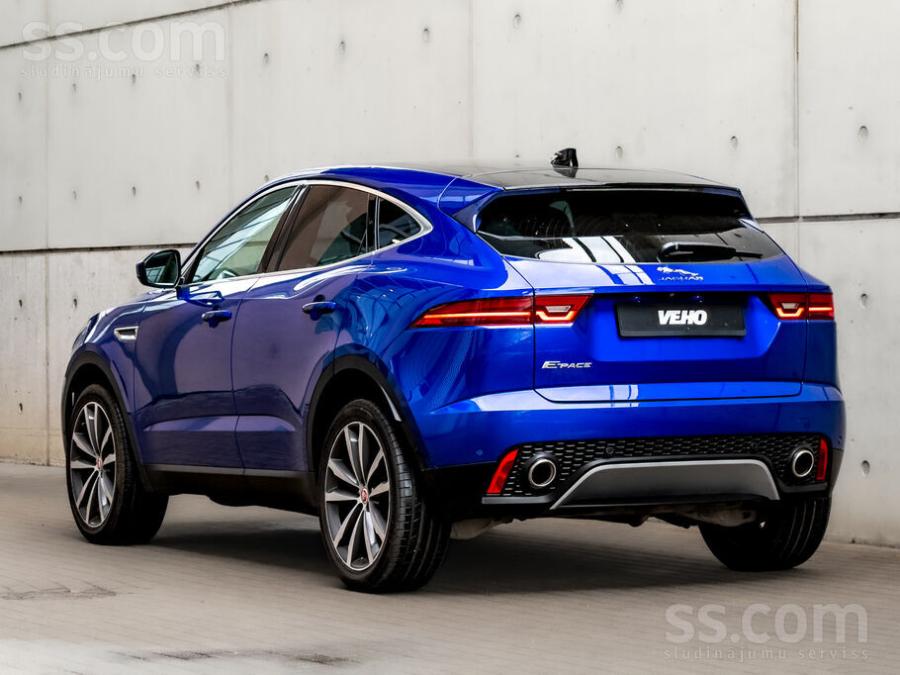 Синий Ягуар E-Pace 2018 в Рига, объемом двигателя 2.00 л и пробегом 105 тыс. км за 14900 €, фото 8 на AUTOMOTO.COM.LV