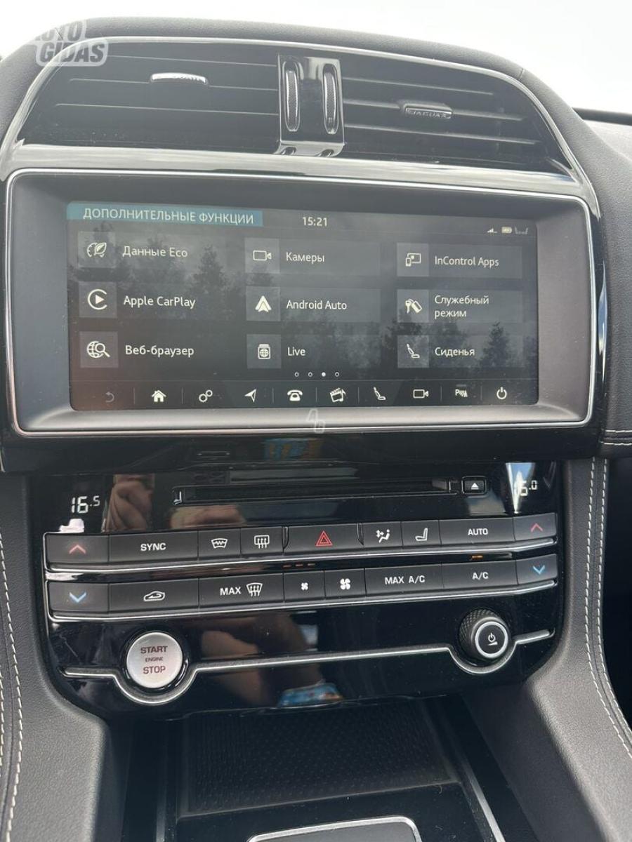 Ягуар E-Pace 2019 в Паневежис, объемом двигателя 3.00 л и пробегом 96 тыс. км за 18700 €, фото 14 на AUTOMOTO.COM.LV