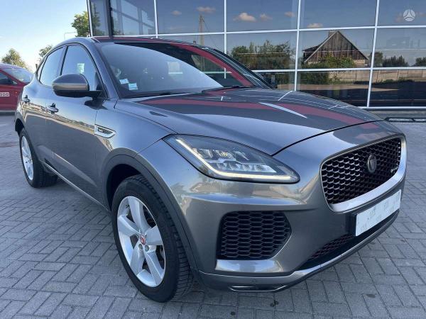 Grey Jaguar E-Pace 2018 in Taurage, with an engine capacity of 2.00 L and mileage of 123 thousand km for 11800 €, photo 5 on AUTOMOTO.COM.LV
