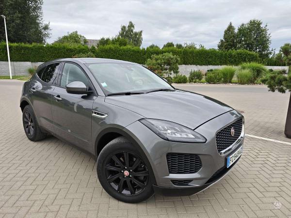 Grey Jaguar E-Pace 2018 in Taurage, with an engine capacity of 2.00 L and mileage of 199 thousand km for 10900 €, photo 1 on AUTOMOTO.COM.LV