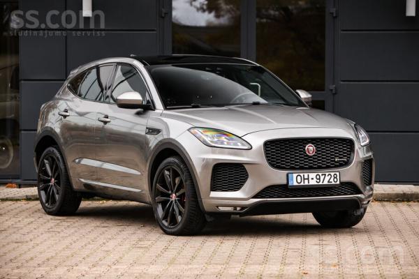 Серый Ягуар E-Pace 2019 в Елгава, объемом двигателя 2.00 л и пробегом 137 тыс. км за 16999 €, фото 8 на AUTOMOTO.COM.LV
