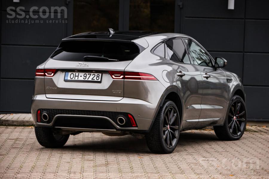 Pelēks Jaguar E-Pace 2019 Jelgava, ar dzinēja tilpumu 2.00 L un nobraukumu 137 tūkst. km par 16999 €, foto 11 vietnē AUTOMOTO.COM.LV