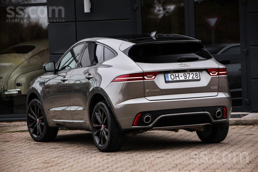 Pelēks Jaguar E-Pace 2019 Jelgava, ar dzinēja tilpumu 2.00 L un nobraukumu 137 tūkst. km par 16999 €, foto 16 vietnē AUTOMOTO.COM.LV