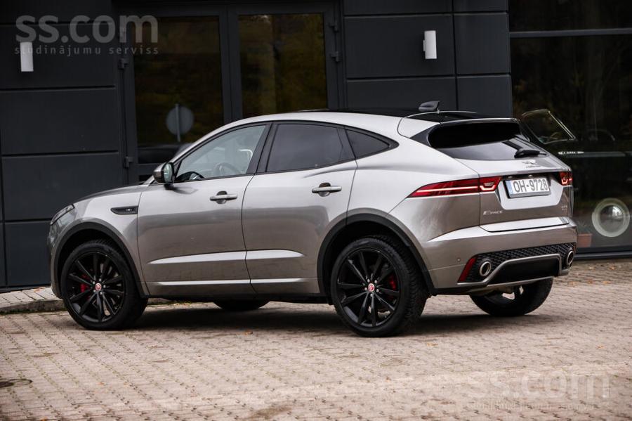 Pelēks Jaguar E-Pace 2019 Jelgava, ar dzinēja tilpumu 2.00 L un nobraukumu 137 tūkst. km par 16999 €, foto 17 vietnē AUTOMOTO.COM.LV