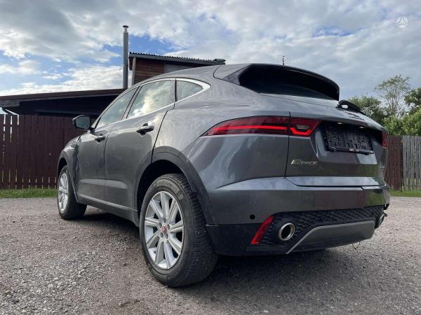 Grey Jaguar E-Pace 2020 in Panevezys, with an engine capacity of 2.00 L and mileage of 70 thousand km for 7600 €, photo 1 on AUTOMOTO.COM.LV