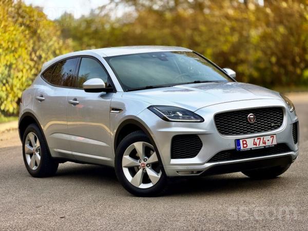 Grey Jaguar E-Pace 2020 in Riga, with an engine capacity of 2.00 L and mileage of 189 thousand km for 14700 €, photo 3 on AUTOMOTO.COM.LV