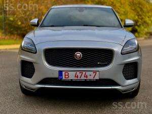 Grey Jaguar E-Pace 2020 in Riga, with an engine capacity of 2.00 L and mileage of 189 thousand km for 14700 €, photo 7 on AUTOMOTO.COM.LV