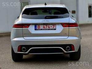 Grey Jaguar E-Pace 2020 in Riga, with an engine capacity of 2.00 L and mileage of 189 thousand km for 14700 €, photo 8 on AUTOMOTO.COM.LV