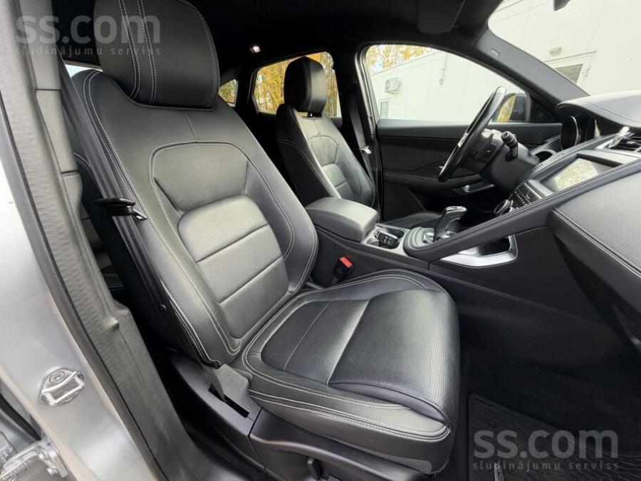 Grey Jaguar E-Pace 2020 in Riga, with an engine capacity of 2.00 L and mileage of 189 thousand km for 14700 €, photo 21 on AUTOMOTO.COM.LV