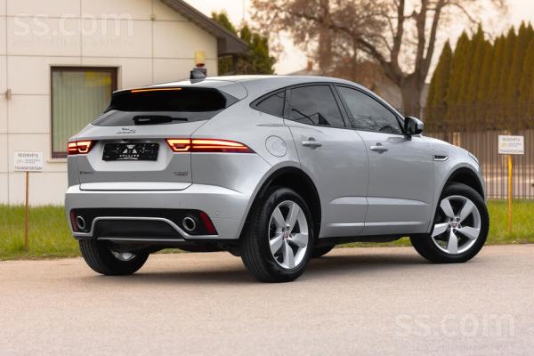 Grey Jaguar E-Pace 2021 in Jelgava, with an engine capacity of 2.00 L and mileage of 0 thousand km for 46990 €, photo 6 on AUTOMOTO.COM.LV
