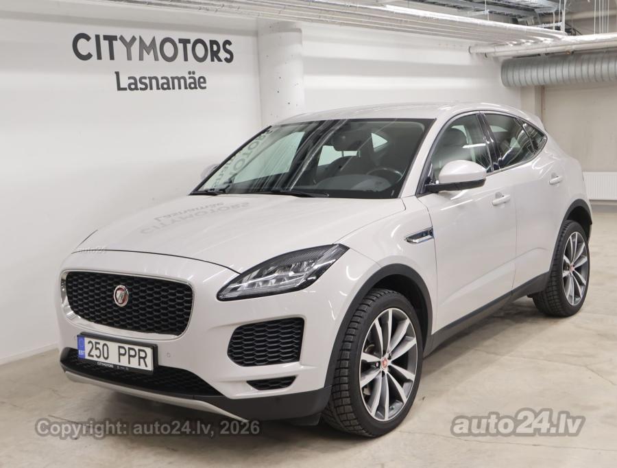 Grey Jaguar E-Pace 2018 in Tallinn, with an engine capacity of 2.00 L and mileage of 131 thousand km for 16900 €, photo 1 on AUTOMOTO.COM.LV