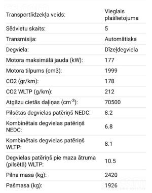 Sarkans Jaguar E-Pace 2018 Rīga, ar dzinēja tilpumu 2.00 L un nobraukumu 65 tūkst. km par 25000 €, foto 9 vietnē AUTOMOTO.COM.LV