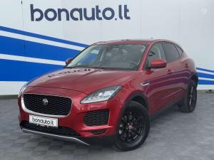 Sarkans Jaguar E-Pace 2018 Kauņa, ar dzinēja tilpumu 2.00 L un nobraukumu 185 tūkst. km par 13750 €, foto  vietnē AUTOMOTO.COM.LV
