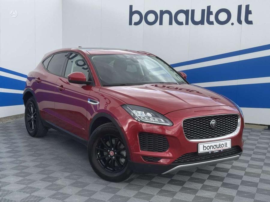 Sarkans Jaguar E-Pace 2018 Kauņa, ar dzinēja tilpumu 2.00 L un nobraukumu 185 tūkst. km par 13750 €, foto 3 vietnē AUTOMOTO.COM.LV