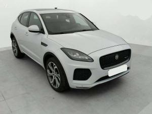White Jaguar E-Pace 2018 in Vilnius, with an engine capacity of 2.00 L and mileage of 126 thousand km for 18599 €, photo  on AUTOMOTO.COM.LV