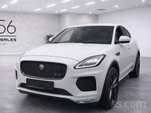 Balts Jaguar E-Pace 2018 Rīga, ar dzinēja tilpumu 2.00 L un nobraukumu 132 tūkst. km par 17900 €, foto  vietnē AUTOMOTO.COM.LV