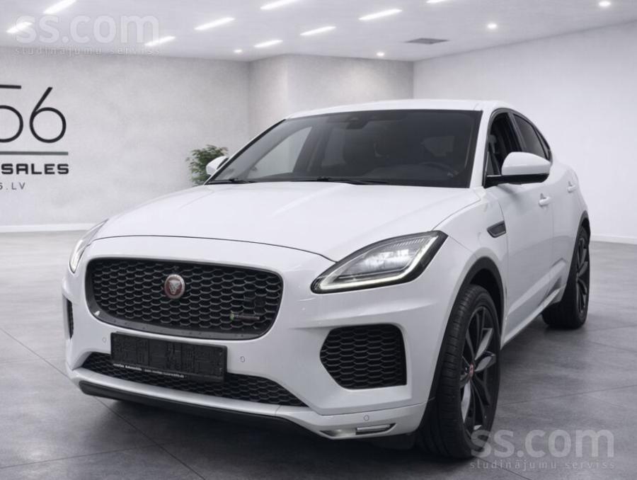 Balts Jaguar E-Pace 2018 Rīga, ar dzinēja tilpumu 2.00 L un nobraukumu 132 tūkst. km par 17900 €, foto 1 vietnē AUTOMOTO.COM.LV