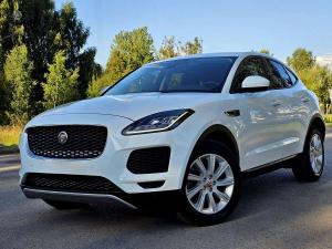 White Jaguar E-Pace 2018 in Taurage, with an engine capacity of 2.00 L and mileage of 202 thousand km for 12500 €, photo  on AUTOMOTO.COM.LV