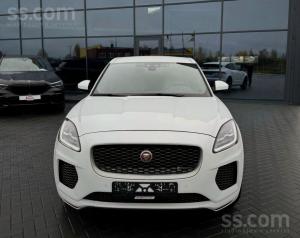 White Jaguar E-Pace 2019 in Telschi, with an engine capacity of 2.00 L and mileage of 215 thousand km for 13699 €, photo 2 on AUTOMOTO.COM.LV