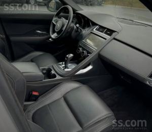White Jaguar E-Pace 2019 in Telschi, with an engine capacity of 2.00 L and mileage of 215 thousand km for 13699 €, photo 16 on AUTOMOTO.COM.LV