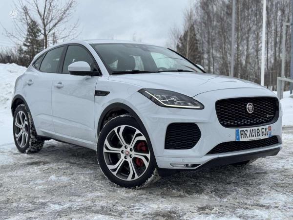 White Jaguar E-Pace 2020 in Taurage, with an engine capacity of 2.00 L and mileage of 149 thousand km for 15500 €, photo 1 on AUTOMOTO.COM.LV