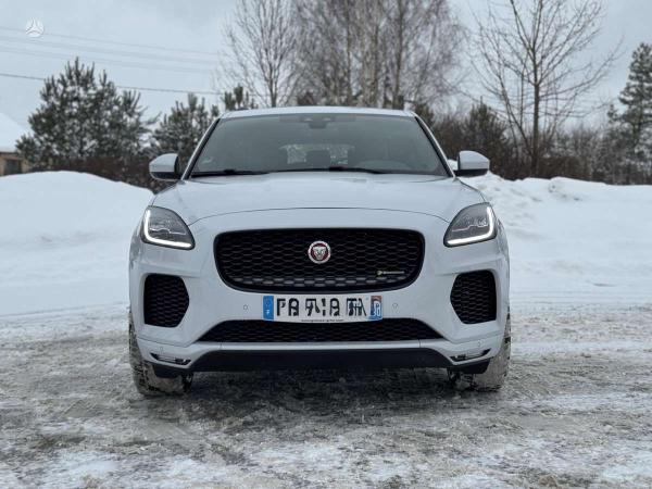 White Jaguar E-Pace 2020 in Taurage, with an engine capacity of 2.00 L and mileage of 149 thousand km for 15500 €, photo 2 on AUTOMOTO.COM.LV