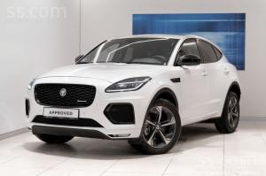 Balts Jaguar E-Pace 2024 Rīga, ar dzinēja tilpumu 2.00 L un nobraukumu 33 tūkst. km par 35990 €, foto  vietnē AUTOMOTO.COM.LV