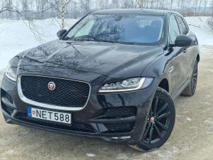 Black Jaguar F-Pace 2017 in Plunge, with an engine capacity of 2.00 L and mileage of 175 thousand km for 16500 €, photo  on AUTOMOTO.COM.LV