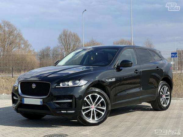 Black Jaguar F-Pace 2017 in Taurage, with an engine capacity of 2.00 L and mileage of 145 thousand km for 12300 €, photo 1 on AUTOMOTO.COM.LV