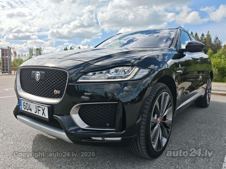 Melns Jaguar F-Pace 2017 Tallina, ar dzinēja tilpumu 3.00 L un nobraukumu 193 tūkst. km par 22999 €, foto 3 vietnē AUTOMOTO.COM.LV