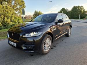 Black Jaguar F-Pace 2017 in Kretinga, with an engine capacity of 2.00 L and mileage of 175 thousand km for 12200 €, photo  on AUTOMOTO.COM.LV
