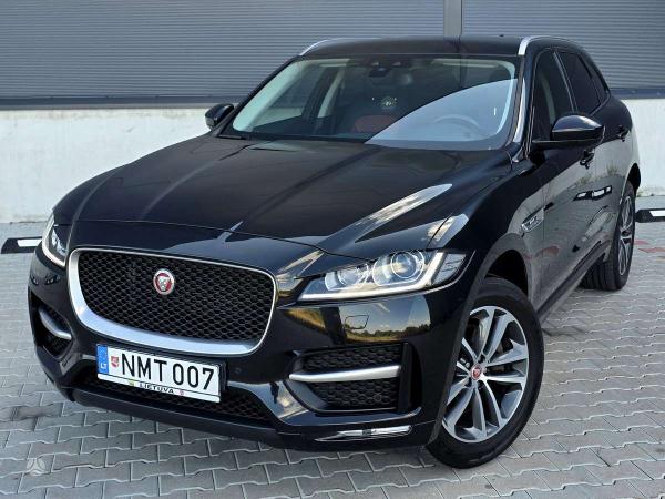 Melns Jaguar F-Pace 2017 Šauļi, ar dzinēja tilpumu 2.99 L un nobraukumu 117 tūkst. km par 15900 €, foto 1 vietnē AUTOMOTO.COM.LV